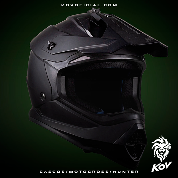 Cross Hunter - Casco Motocross Certificado | KOV Oficial