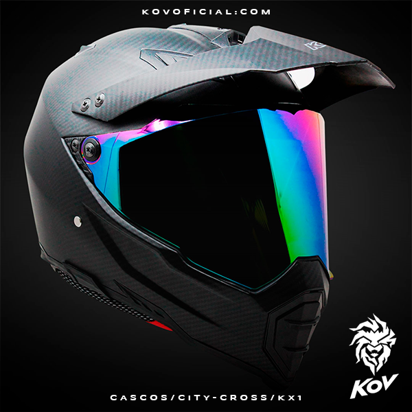 KX1 - Casco City-Cross Certificado | KOV Oficial