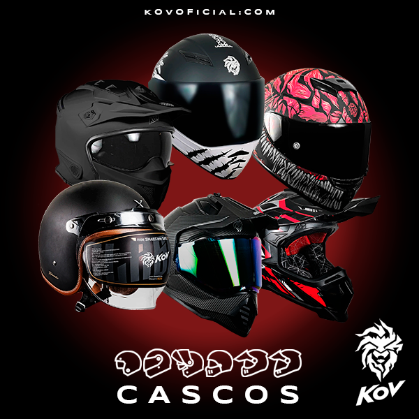 Cascos Certificados para Moto | KOV Oficial